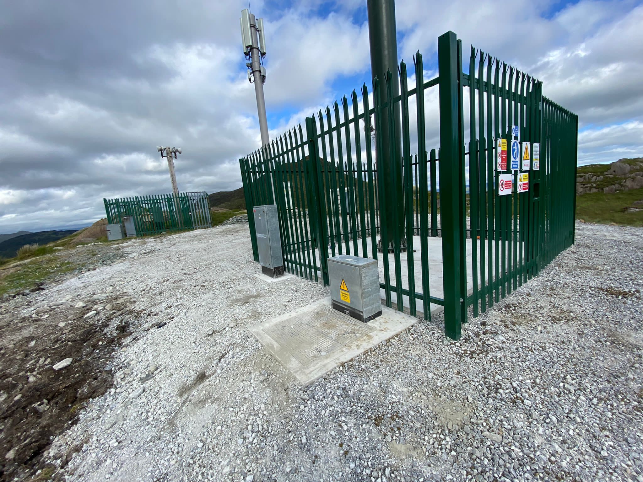 Compound Perimeter Fencing - Structive Engineering Ltd