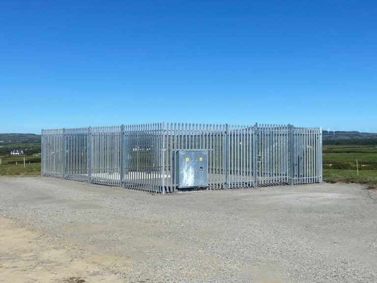 Telecommunications Compound - Palisade Perimeter Fencing - Structive ...
